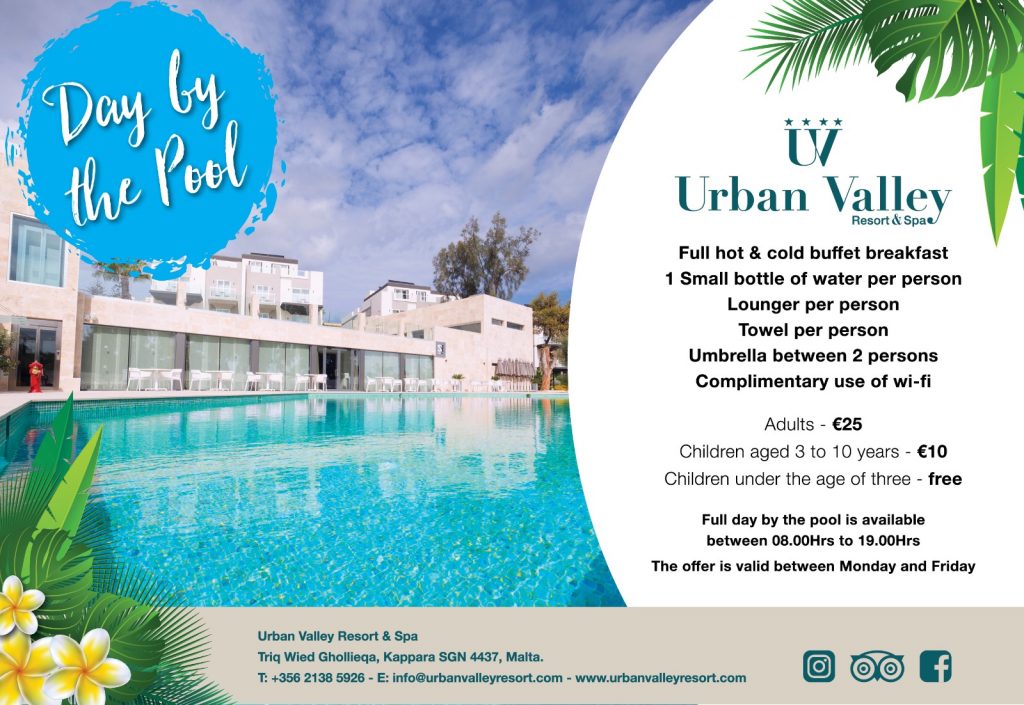 Day by the Pool Special Offer (1) - Urban Valley Resort